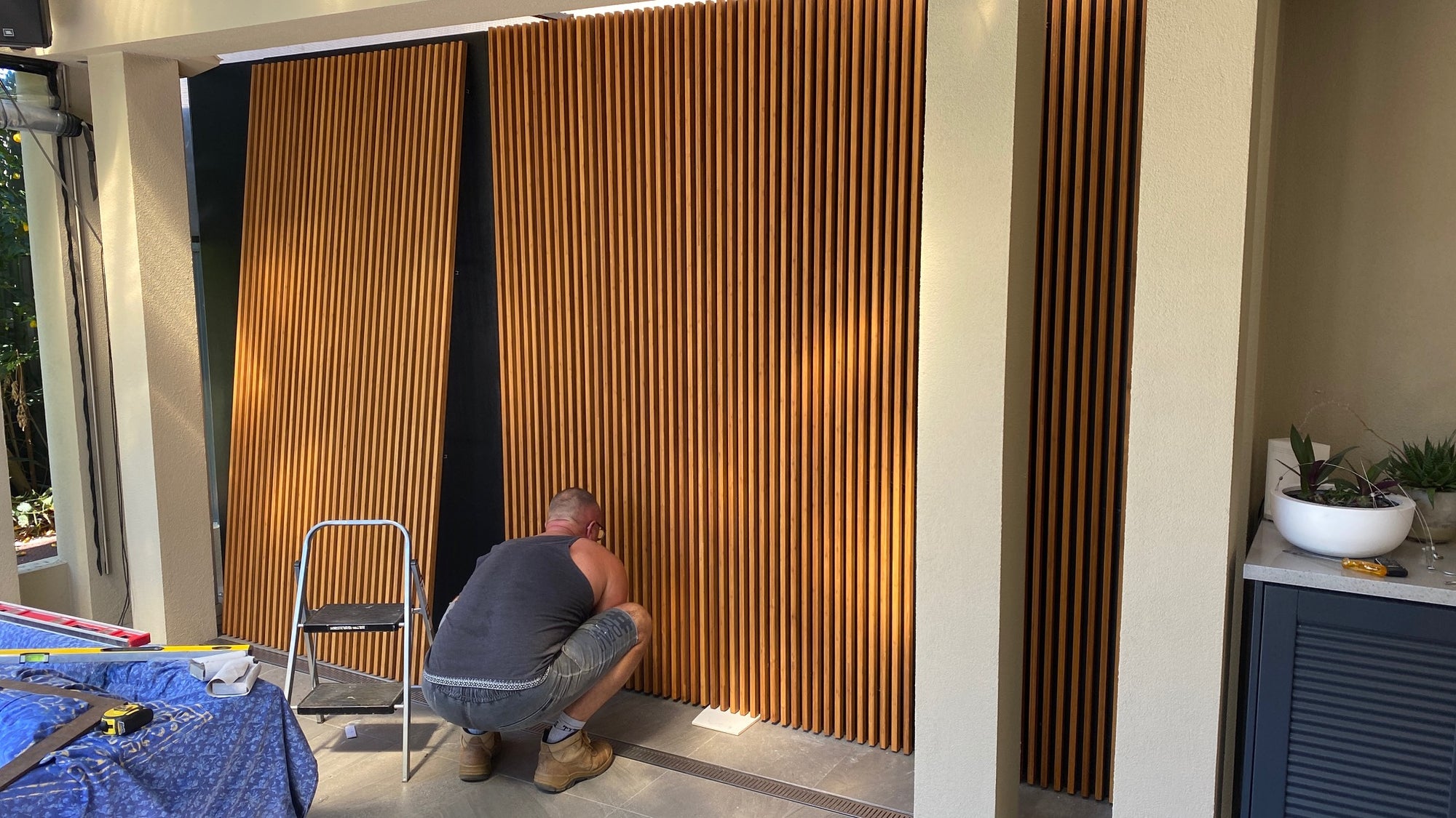 Laminated Bamboo Slatted Screens - Eco Greenhaus